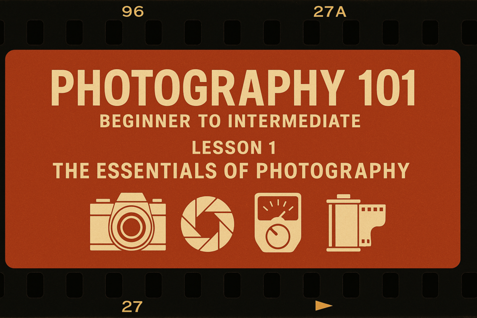 Online Course: Photography 101: Beginner to Intermediate