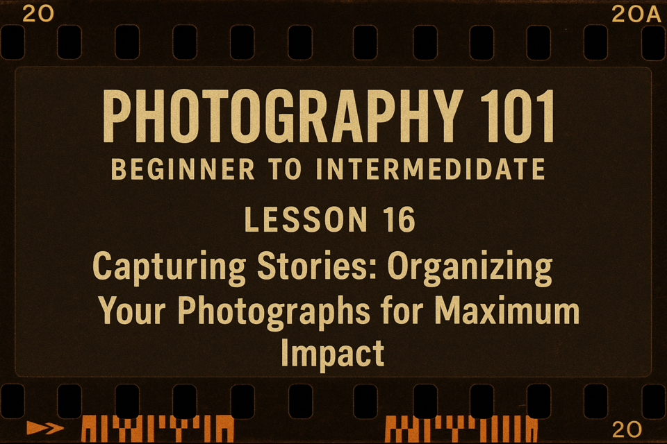 Online Course: Photography 101: Beginner to Intermediate