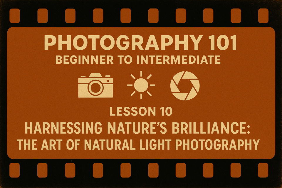 Online Course: Photography 101: Beginner to Intermediate