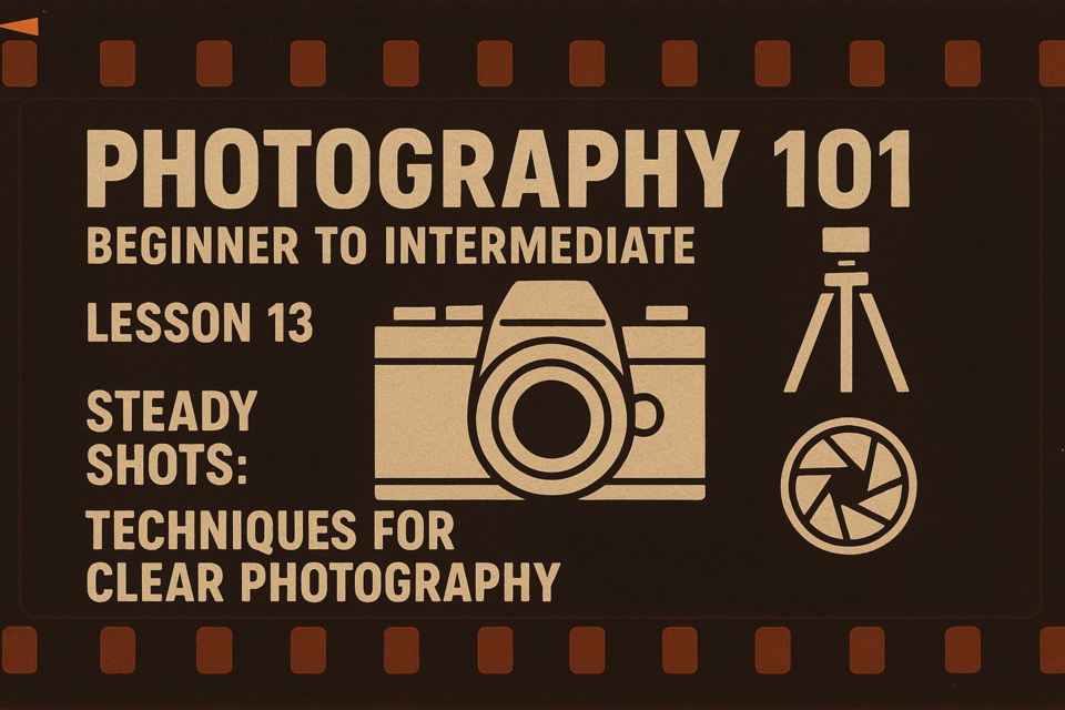 Online Course: Photography 101: Beginner to Intermediate