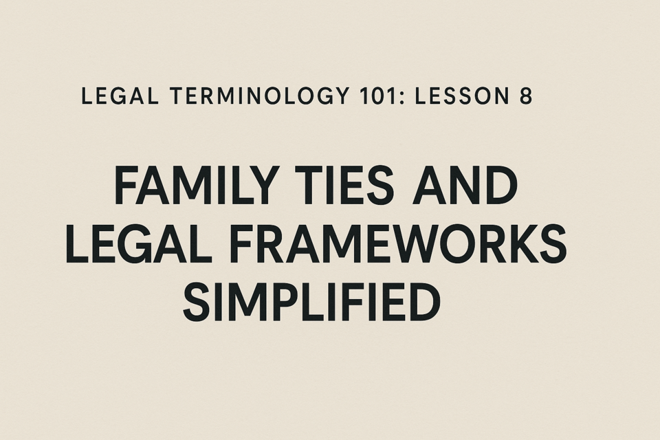 Online Course: Legal Terminology 101 - Learn Basic Legal Terms