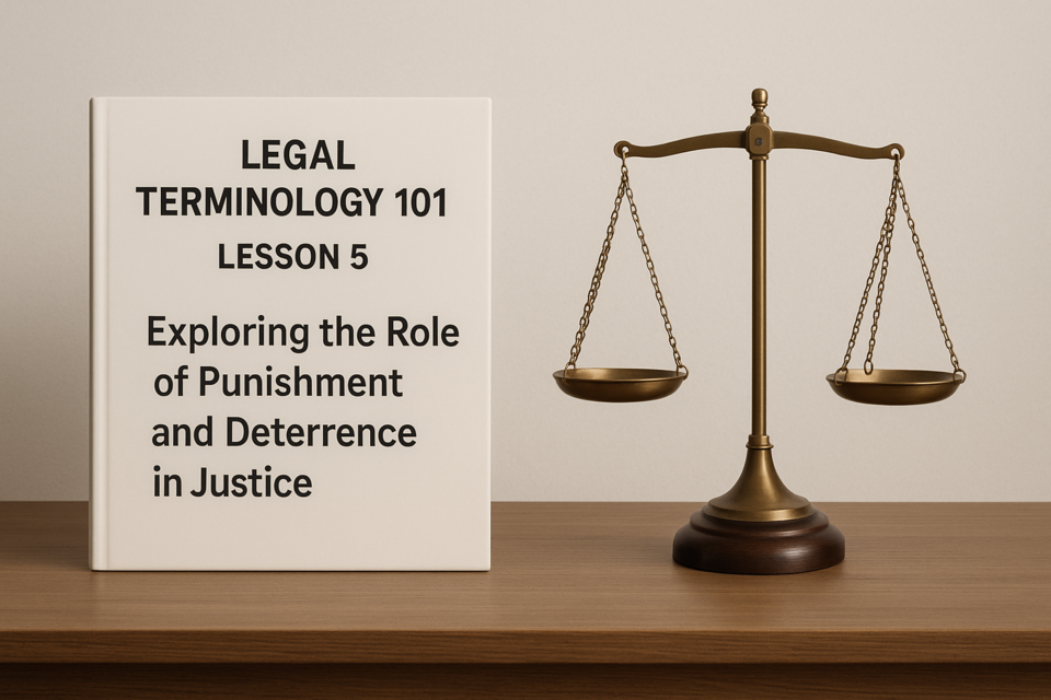 Online Course: Legal Terminology 101 - Learn Basic Legal Terms