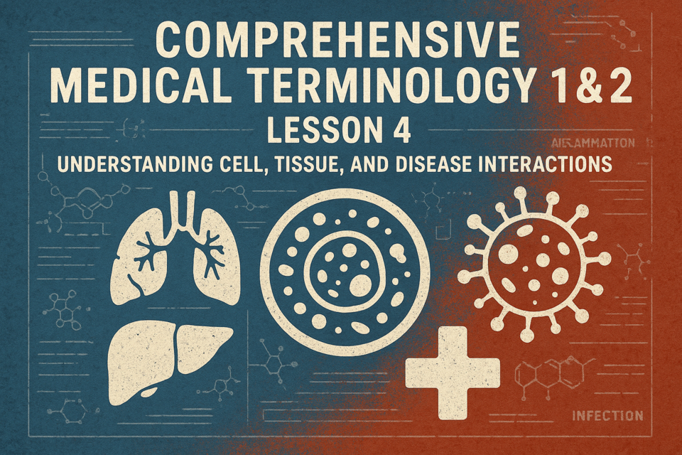 Online Course: Comprehensive Medical Terminology 1 & 2