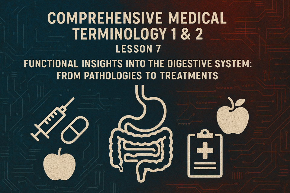 Online Course: Comprehensive Medical Terminology 1 & 2