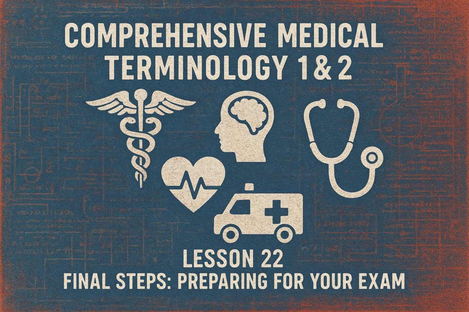 Online Course: Comprehensive Medical Terminology 1 & 2