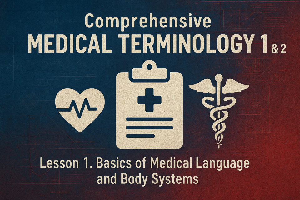 Online Course: Comprehensive Medical Terminology 1 & 2