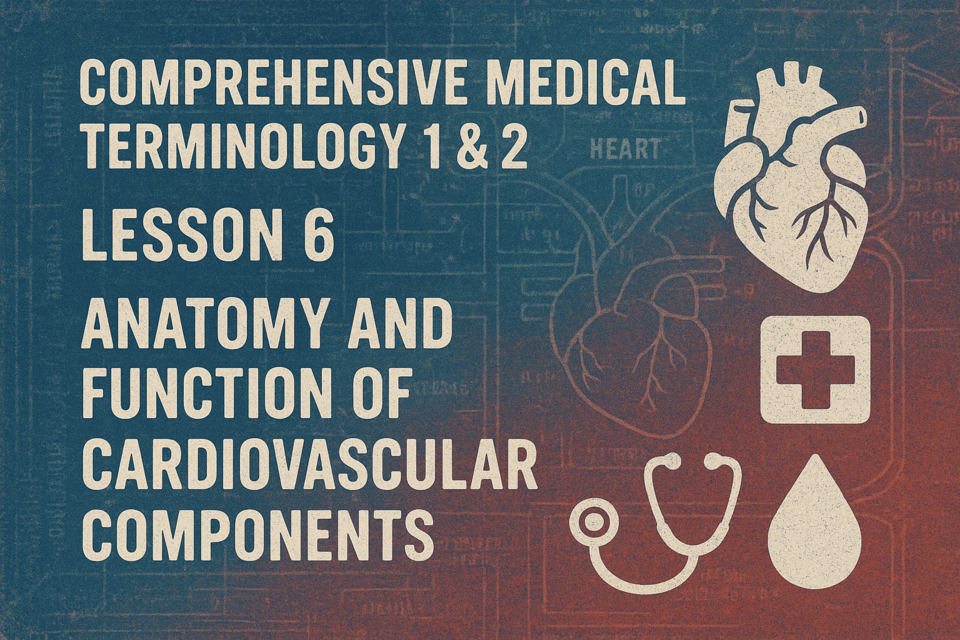 Online Course: Comprehensive Medical Terminology 1 & 2