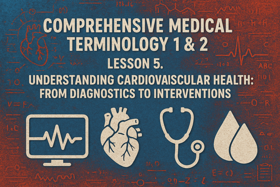 Online Course: Comprehensive Medical Terminology 1 & 2