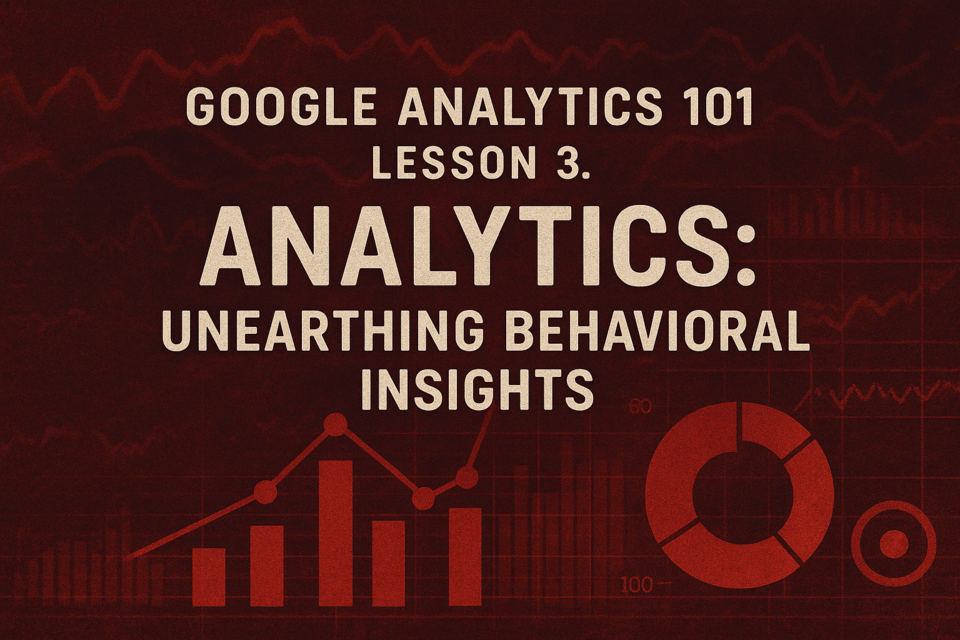 Online Course: Google Analytics 101