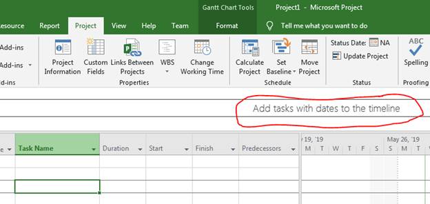 Online Course: Microsoft Project 2019