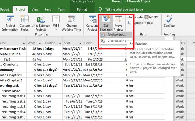 Online Course: Microsoft Project 2019