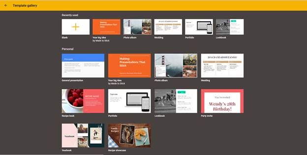 Online Course: Google Slides