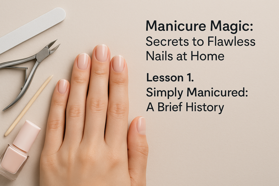 Online Course: Manicure Magic - Secrets to Flawless Nails at Home