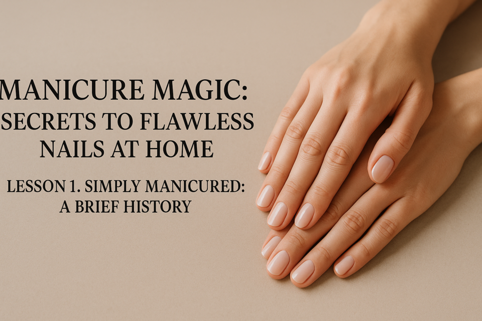 Online Course: Manicure Magic - Secrets to Flawless Nails at Home