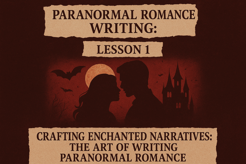 Online Course: Paranormal Romance Writing 101